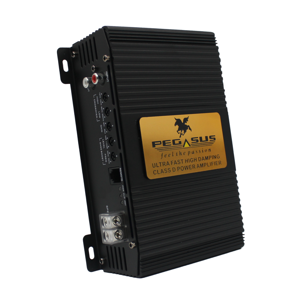 Pegasus 1 Channel Full Range Digital Power Amplifier - ASL Car Audio ...